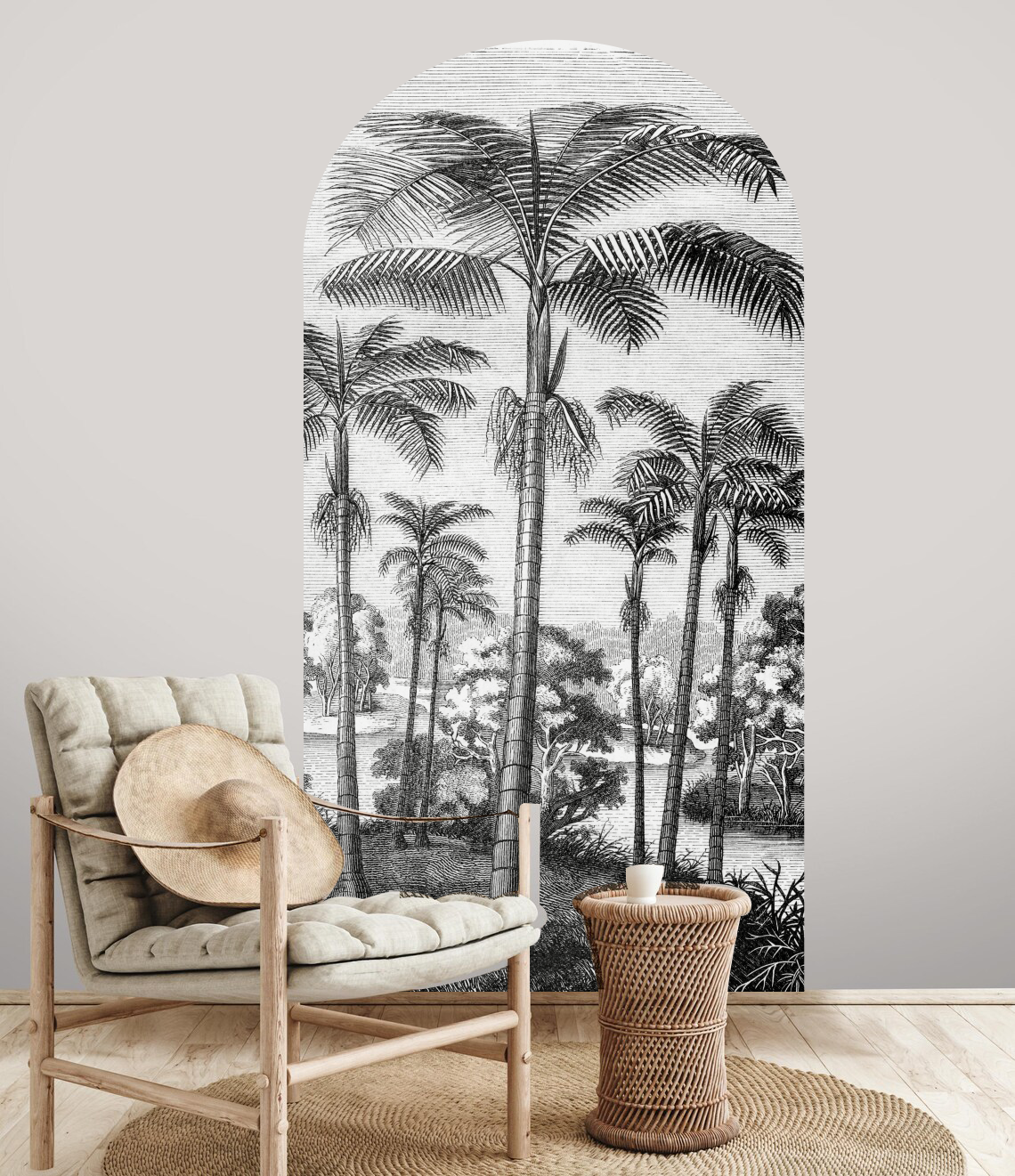 Stickers Arco Palmeras – Estudio Cocoon